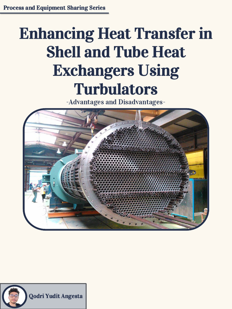 The Impact of Adding Turbulator To The Tube | PDF | Heat Exchanger ...