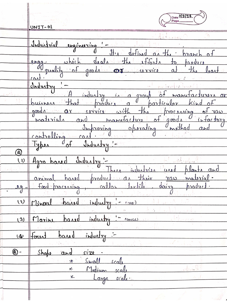 Industrial Engineering | PDF