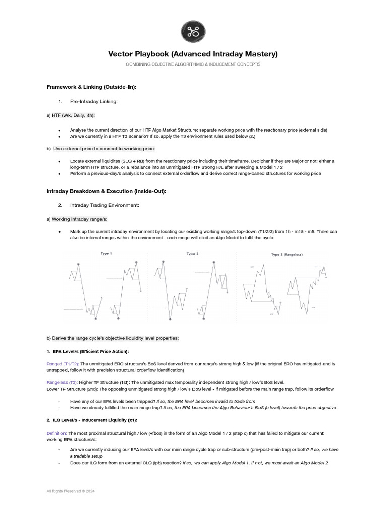 Advanced Vector Trading Playbook | PDF | Day Trading | Financial Economics