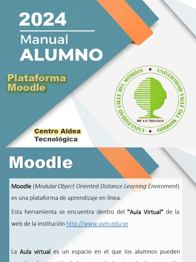 Manual Moodle 2024 | PDF