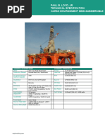 Rig GHTH Specs | PDF | Crane (Machine) | Oil Well