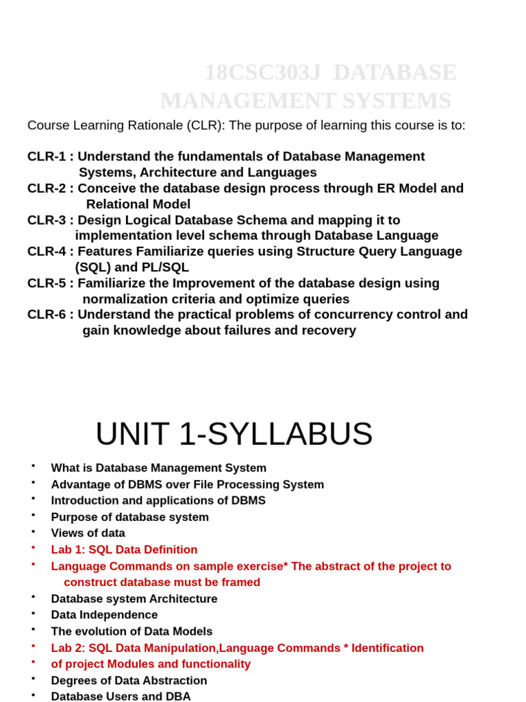 Database systems updated | PDF | Databases | Relational Model