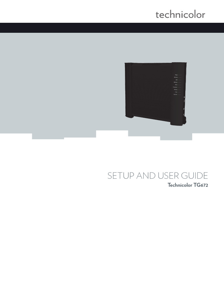 UserguideTG672_E-DOC-CTC-20100728-0008_v2.0_public | PDF | Computer ...