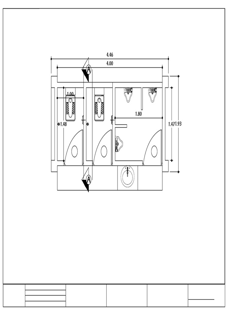Baggage Area Toilet-Layout2 | PDF