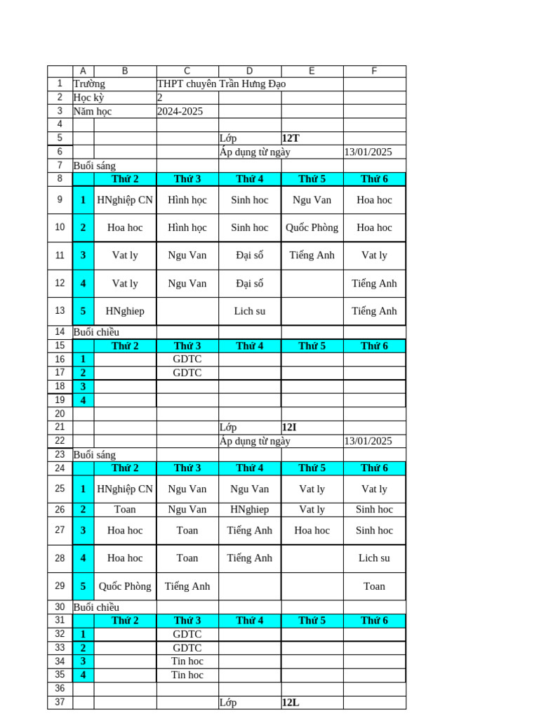 TKB 13.01.2025 Gui HS | PDF