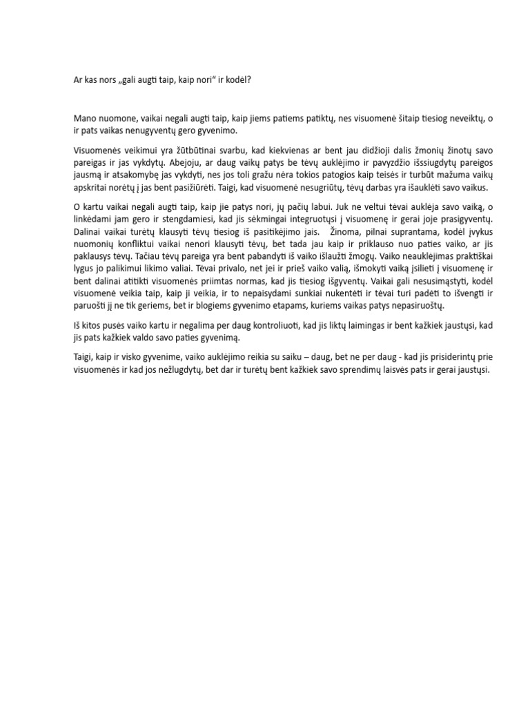 Etikos Rasinys | PDF