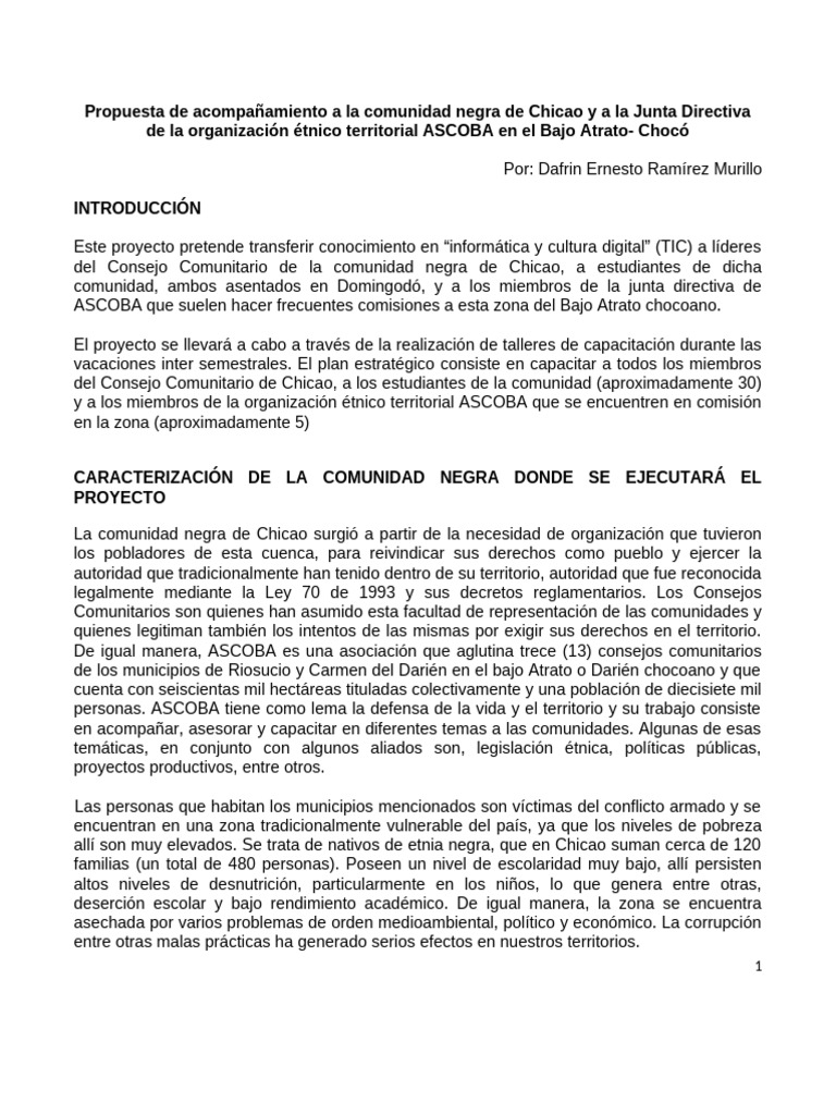 PROYECTO COMUNITARIO EN INFORMATICA-02rf | PDF | Tecnología de ...