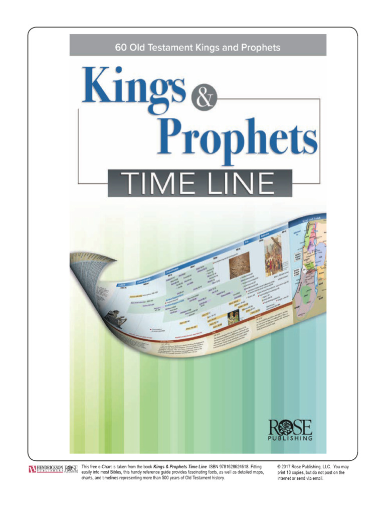 Rose Bible ECharts Kings Prophets - KOJ | PDF | Bible | Book Of Judges