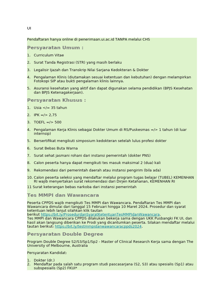 Persyaratan PPD | PDF