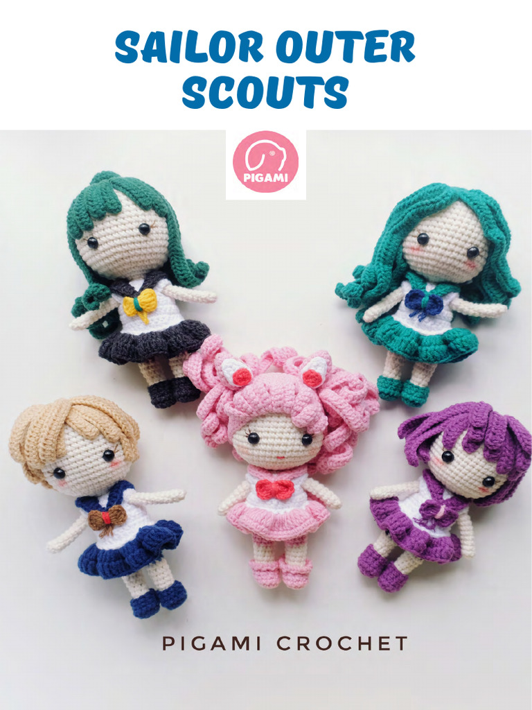 Sailor Neptune Crochet Pattern Guide | PDF | Crochet | Folk Art
