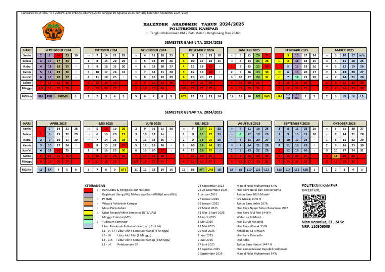 Kalender Akademik 2425 | PDF