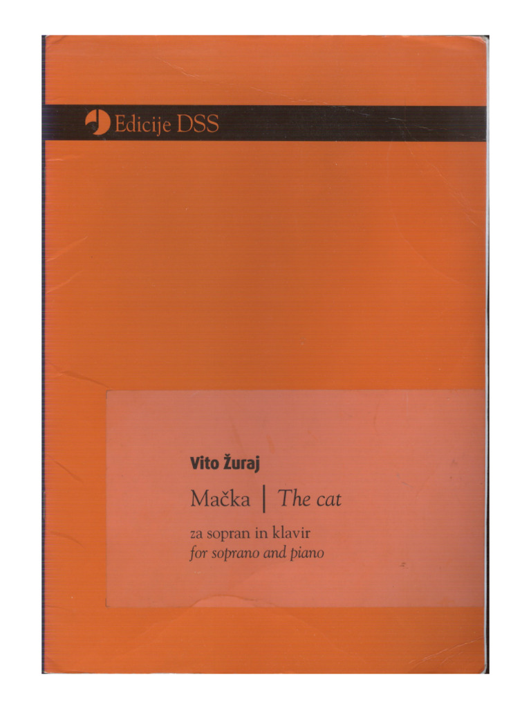 Vito Zuraj Macka The Cat | PDF