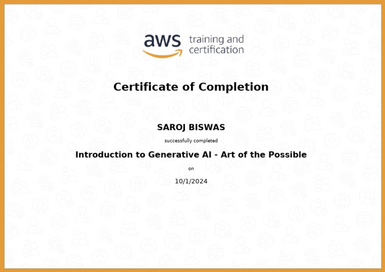 Generative AI Course Completion | PDF