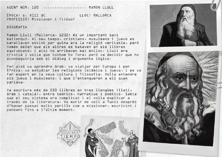 Ficha Rol Ramon Llull | PDF