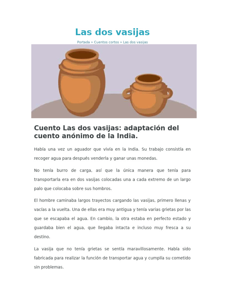 Las Dos Vasijas Pdf