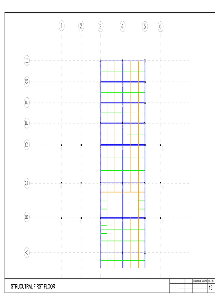 Structural First Floor Layout | PDF