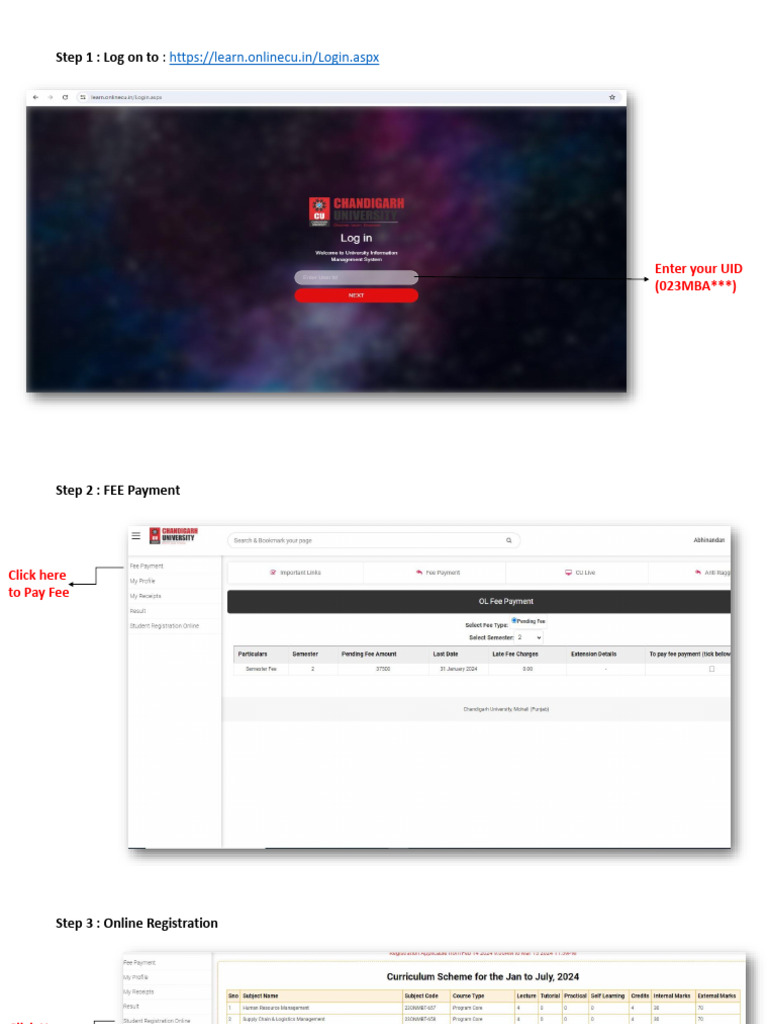 OL Registration Process | PDF