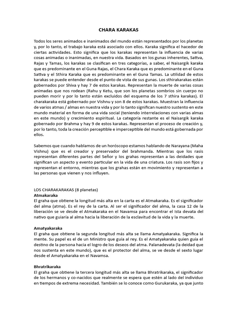 Chara Karakas | PDF | Vishnu
