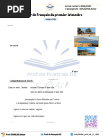 Sujet Et Corrigé Français - BEM 2021 - DzExams | PDF