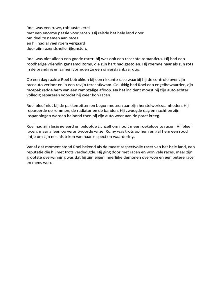 Tekst Roel | PDF