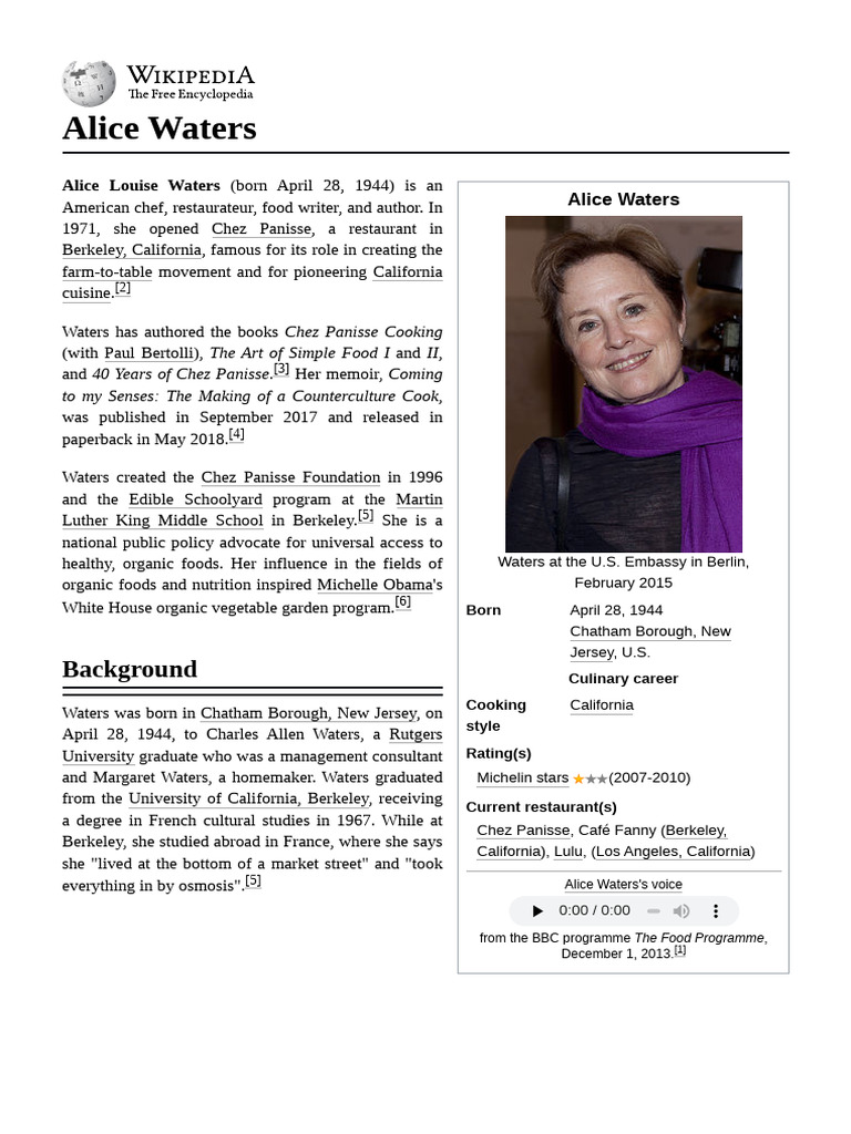 Alice_Waters | PDF