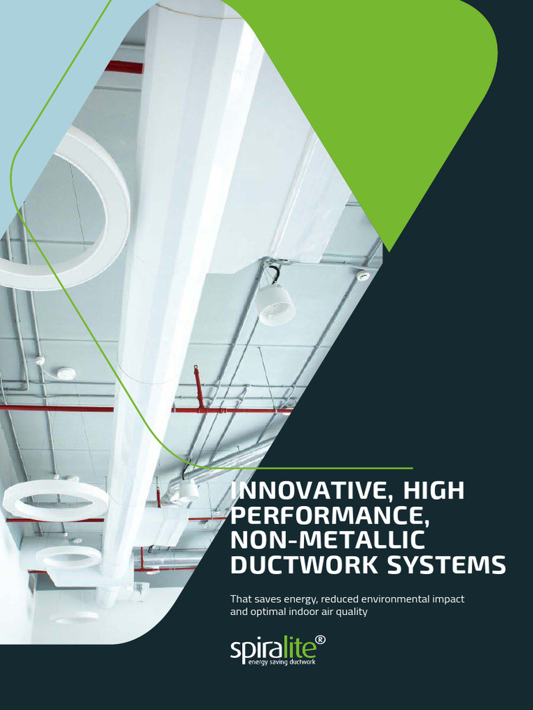 Spiralite Non-Metallic Duct Benefits | PDF | Duct (Flow) | Materials
