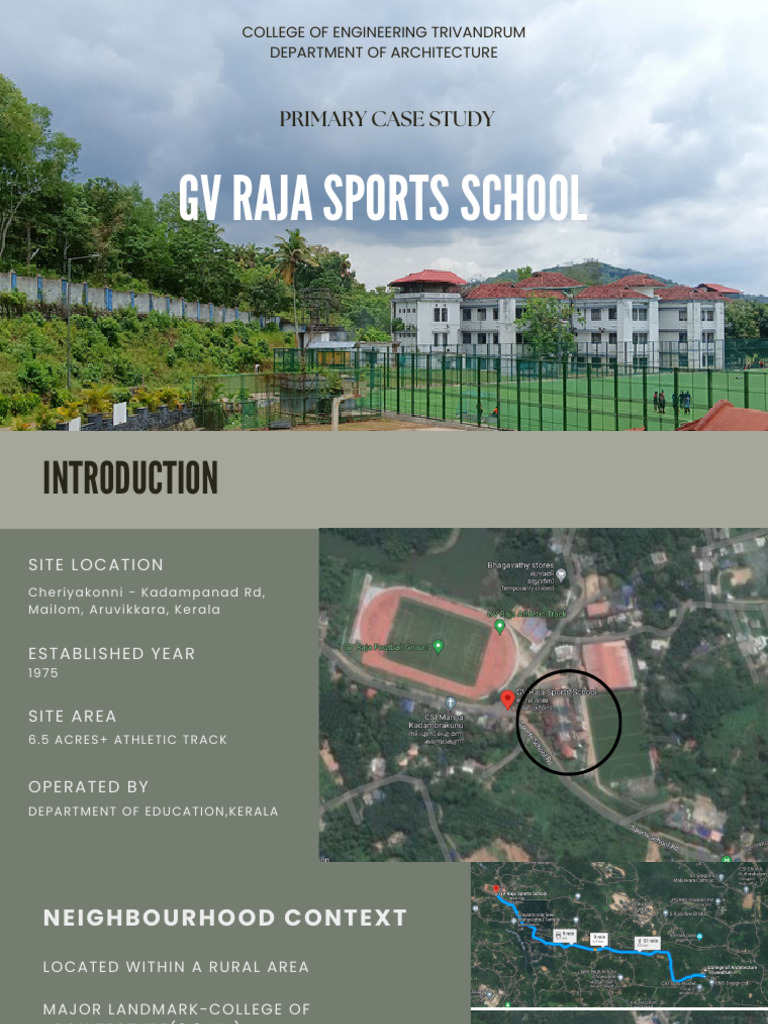 GV Raja Sports School Case Study | PDF