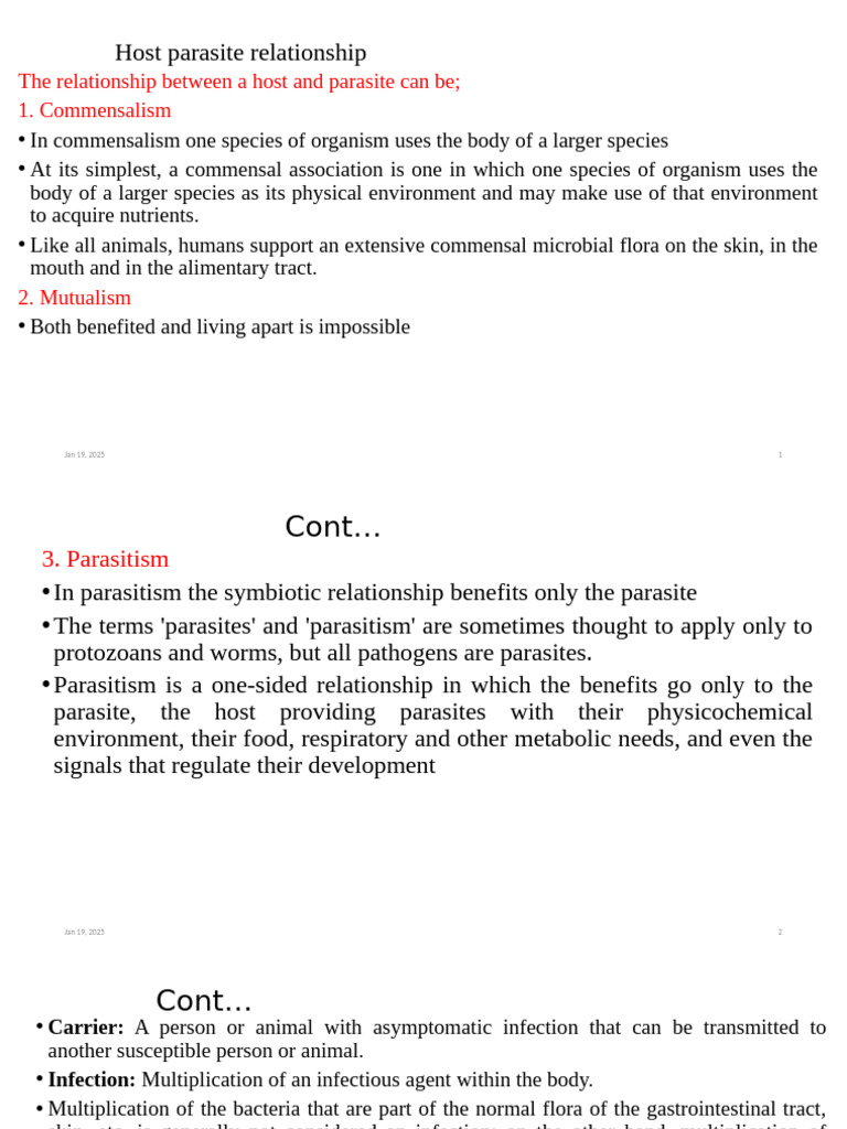 Host Parasite | PDF | Antimicrobial | Bacteria