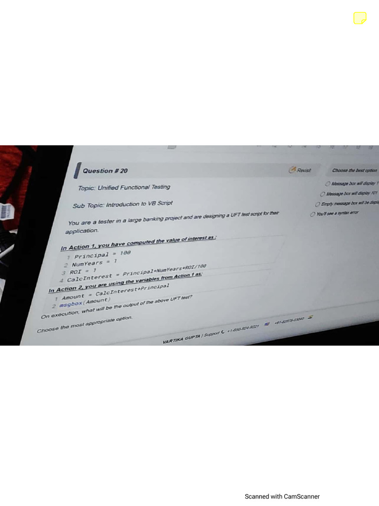 MCQ3 UFT Answer | PDF