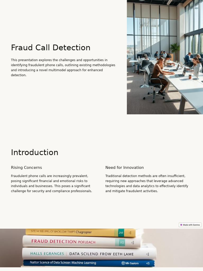 Multimodel Approach to Fraud Call Detection | PDF | Machine Learning ...