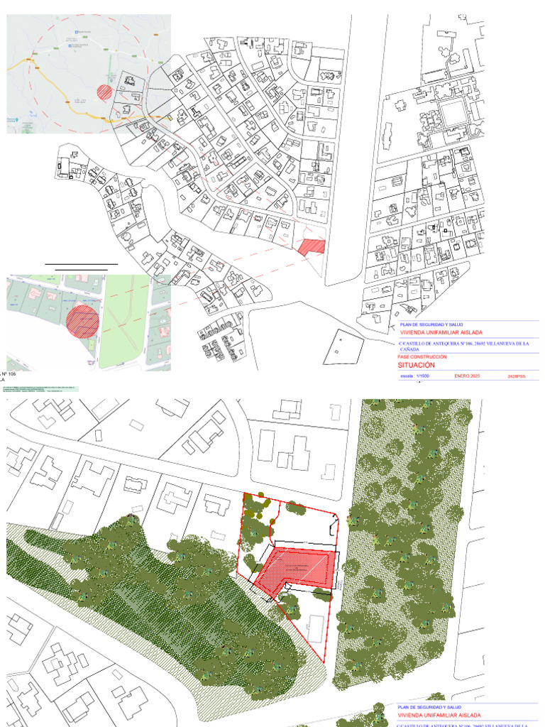 Plano de Retranqueo Castillo Antequera | PDF