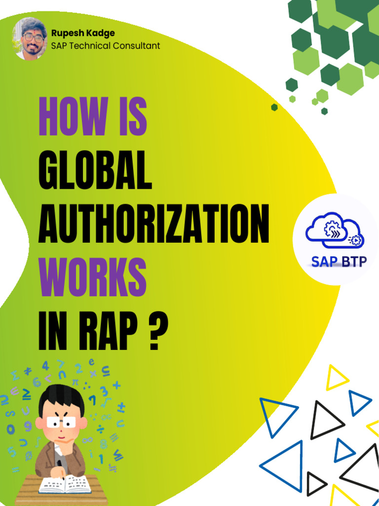 Authorization in RAP Application | PDF