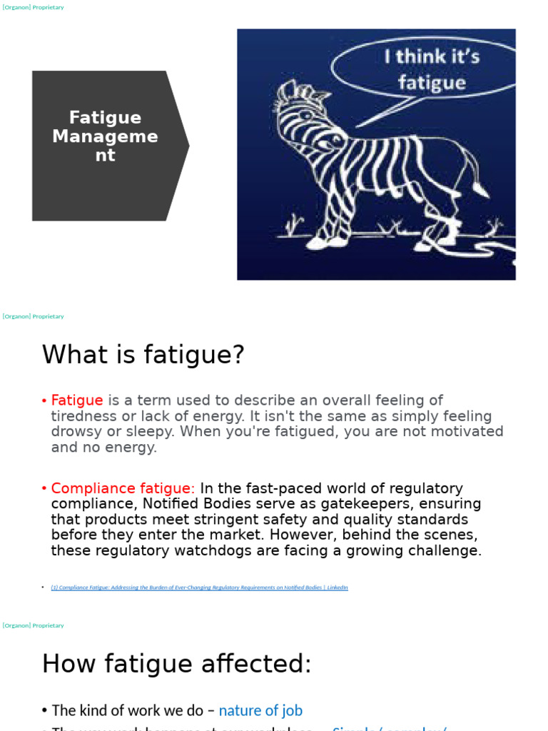 Fatigue Management | PDF | Feeling | Emotions