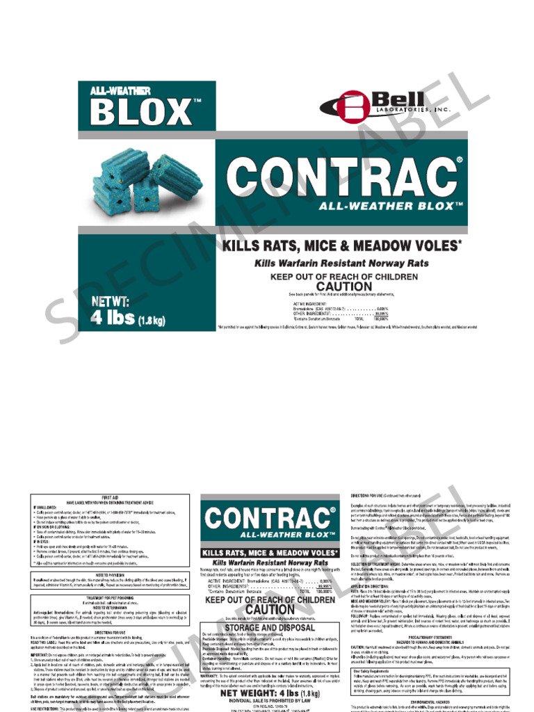 ContracBloxSpecimenLabels_Dec2024-1 | PDF