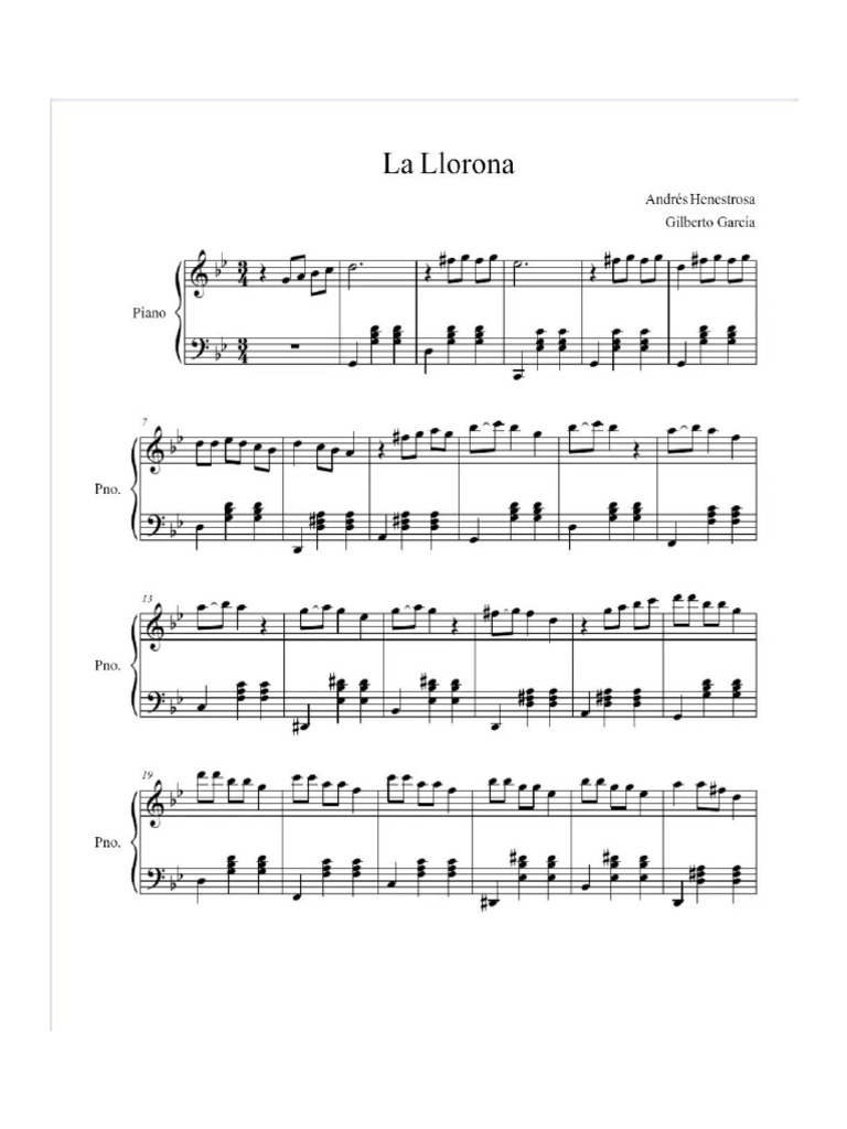 La Llorona | PDF