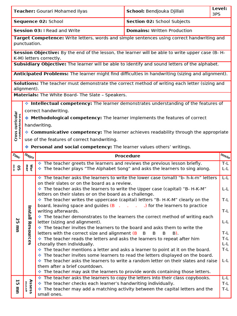 2.7.I READ AND WRITE | PDF | Letter Case | Cognitive Science