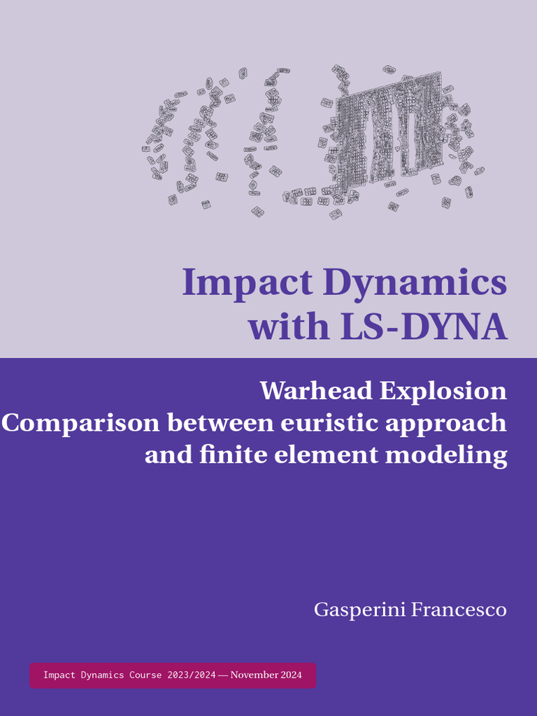 Impact Dynamics with LS-DYNA | PDF | Strength Of Materials | Unmanned Aerial Vehicle