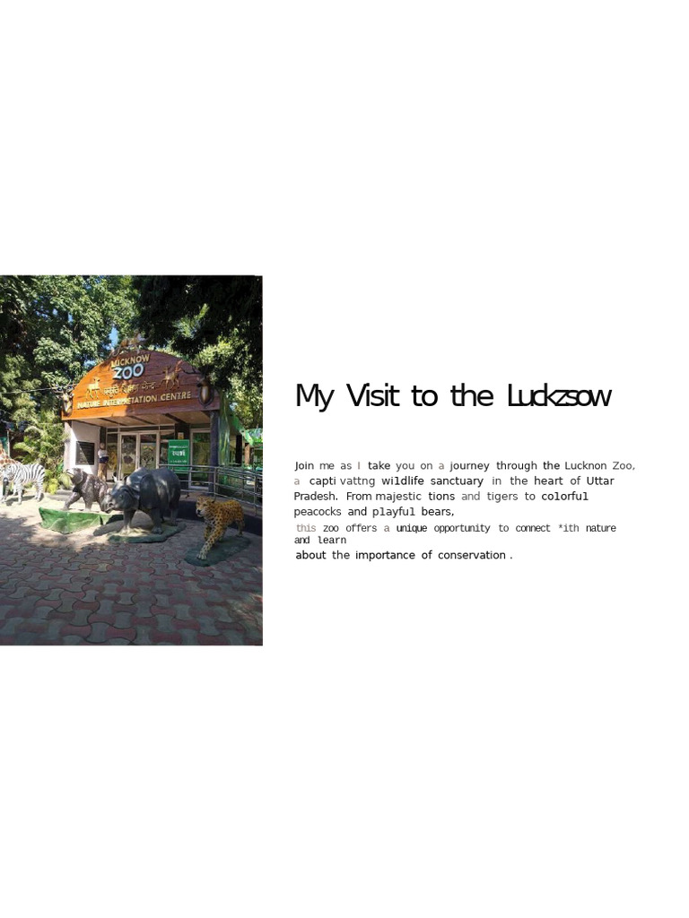 Exploring Lucknow Zoo's Wildlife and History | PDF | Zoo ...