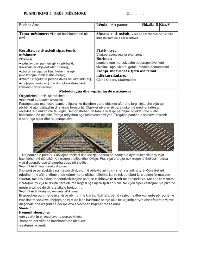 Ditar Art Pamor5 Tremujori 1 | PDF