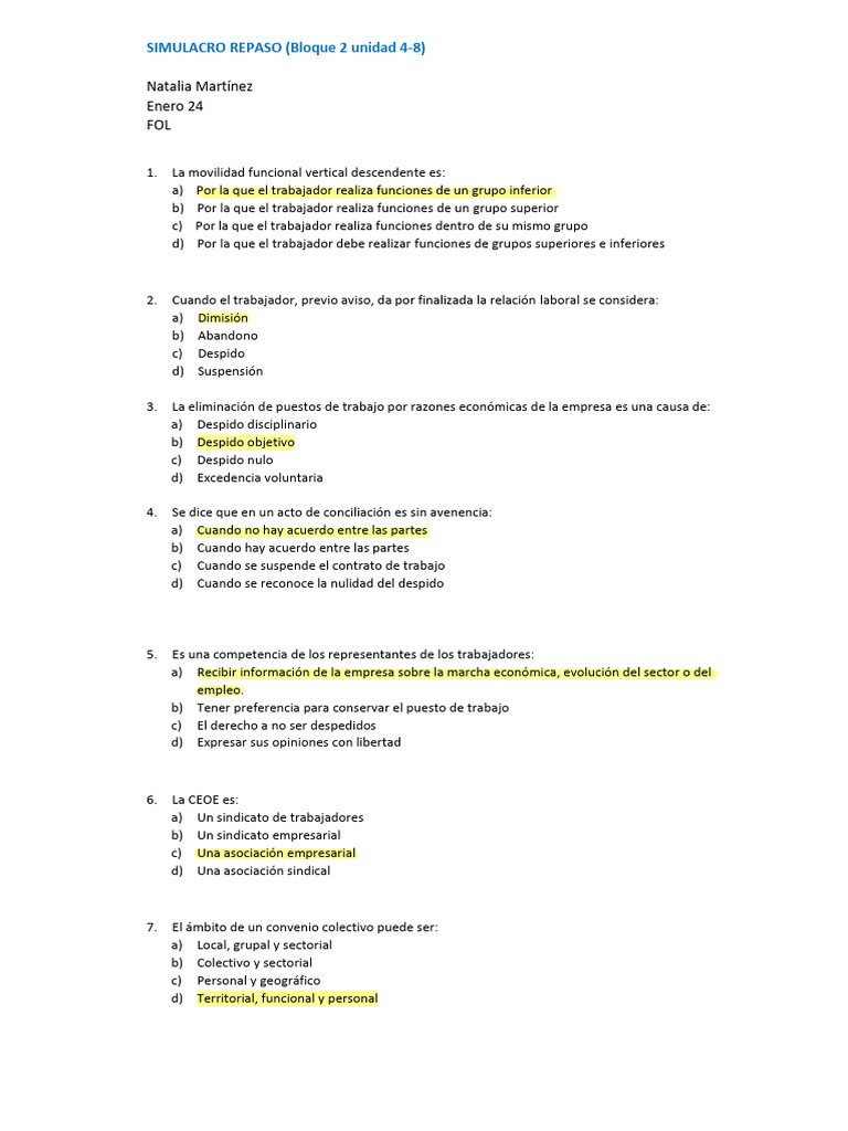 Fol 2 | PDF | Sindicato