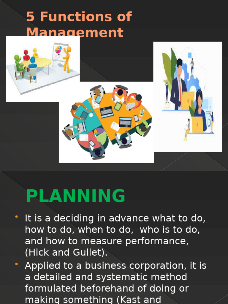 Functions-of-Management | PDF | Leadership | Motivational