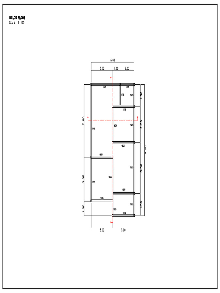 05 Denah Balok Sloof | PDF