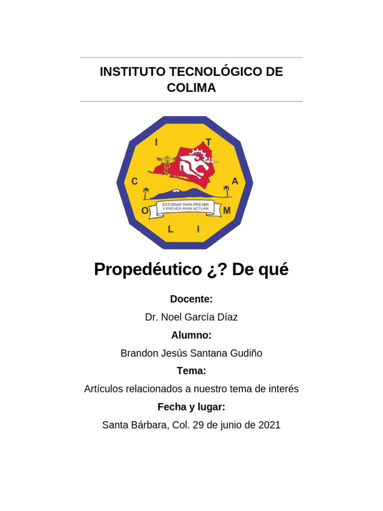 Propedeutico | PDF