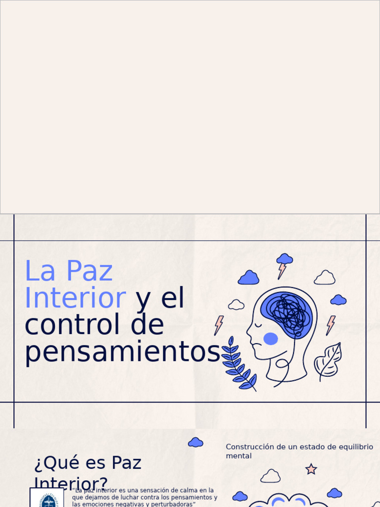 Tecnicas de Paz Interior | PDF