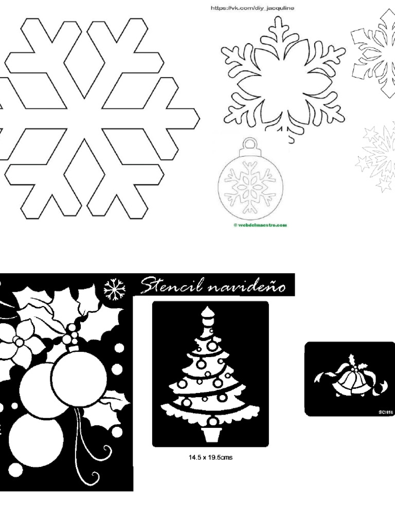 Plantillas Navideñas | PDF