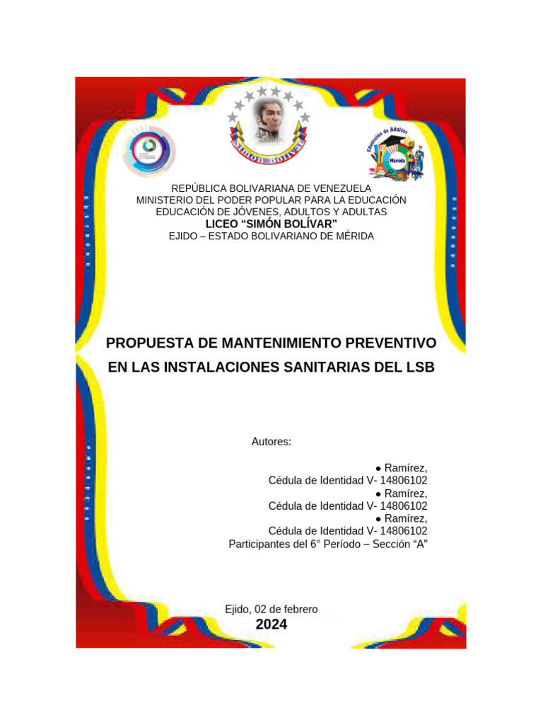 Proyecto Instalaciones Sanitarias en el LSB | PDF