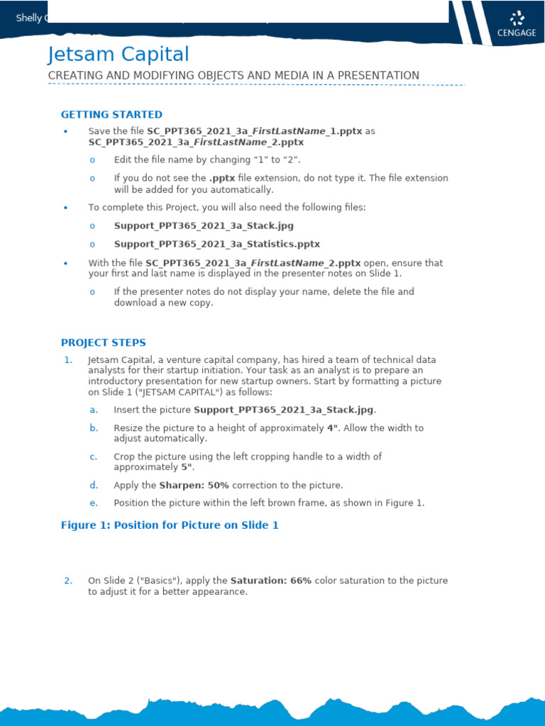 Instructions SC PPT365 2021 3a | PDF | Microsoft Power Point | Computing