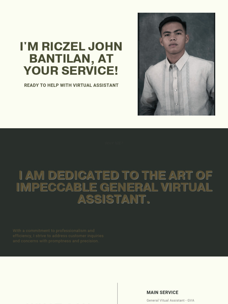 Bantilan - Portfolio 1 | PDF