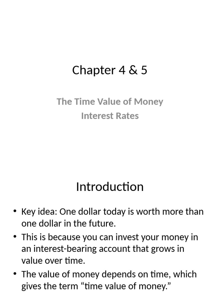 Time Value of Money | PDF | Annual Percentage Rate | Interest