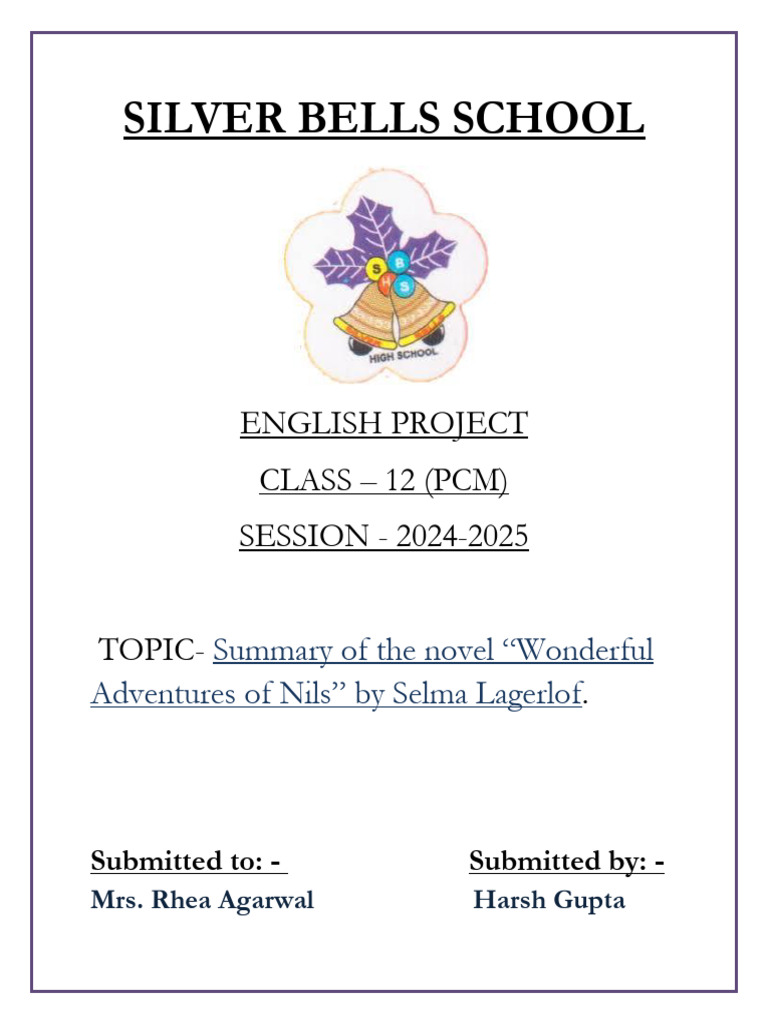 english project 2 | PDF | Selma Lagerlöf